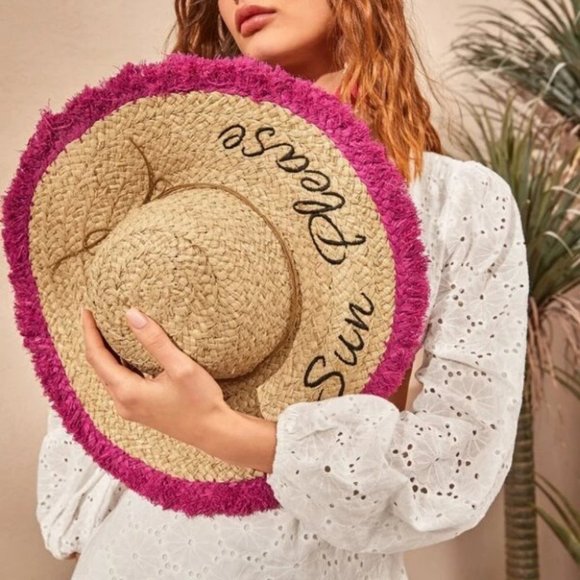 MODA ME COUTURE | Accessories | Letter Embroidered Hat | Poshmark